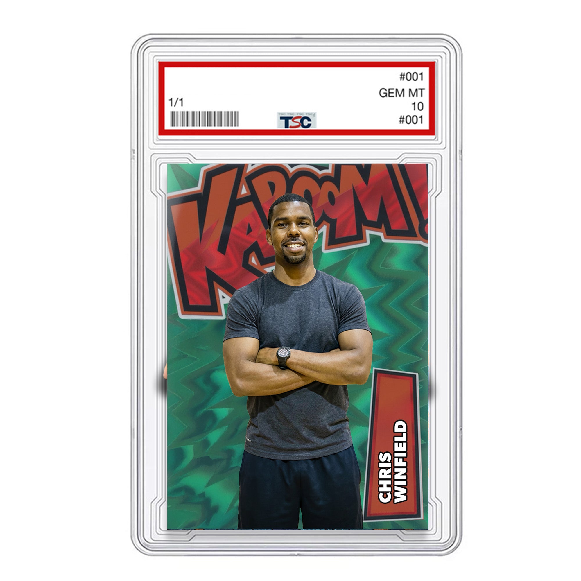 Custom Kaboom Trading Card – Stadium Supply